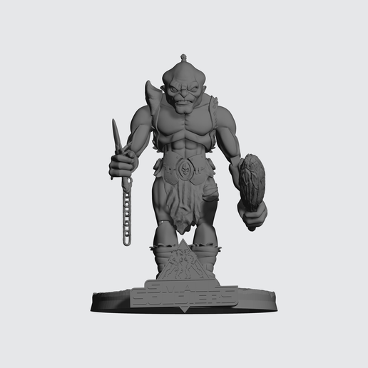 Free STL file Small Soldiers Troglokhan Gorgonite statue 🤏 ・Model to ...