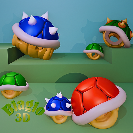 koopa shell 3d print