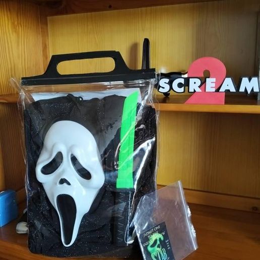🎬 3D MULTICOLOR LOGO/SIGN - Scream 2・Impressão 3D com a impressora 3D ...