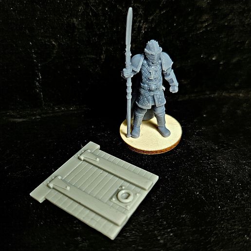 🏰 Trapdoor and components・Free STL File for 3D printing・Cults
