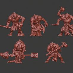 3D file Mutated Humans 10 🎲 ・3D printable model to download・Cults
