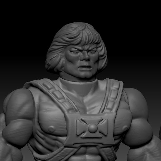 👾 Vintage-Style He-Man Action Figures 5.5" for 3D Printing - Classic ...