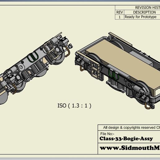 STL file Class 33 Bogie Sides, model railways, 7mm scale, Gauge O, 💭 ・3D printing template to ...
