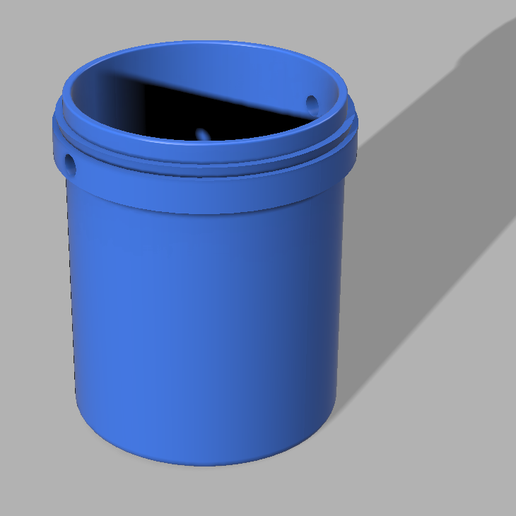 🪣 Miniature 5 Gallon Bucket・ STL File for ・Cults
