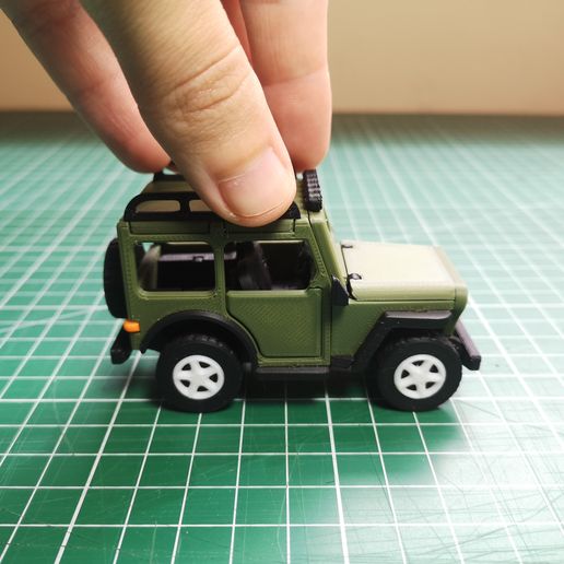 🧩 Jeep Willys Collectible Model・ 3D File for 3D printing・Cults