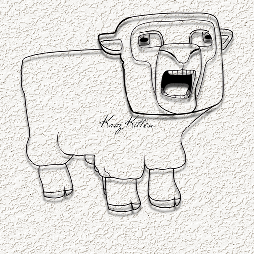coloring pages minecraft sheep