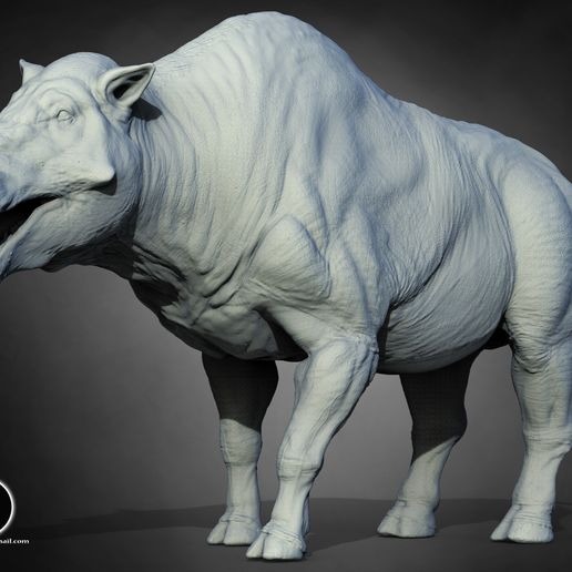 🐖 Daeodon・ STL File for 3D printing・Cults