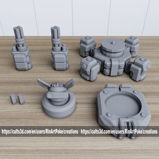 STL file POKEMON - eevee mecha tank (EASY PRINT NO SUPPORT) 🐉 ・3D ...