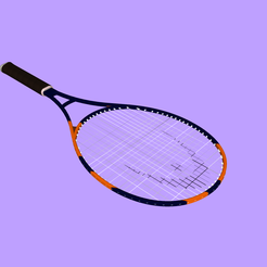 TENNIS RACKET・2 3D Models & STL Files to Download・Cults