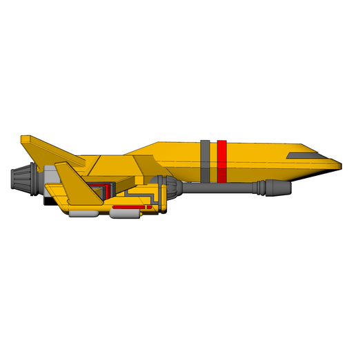 ♟ Kilrathi Gratha Heavy Fighter・Free STL File for 3D printing・Cults