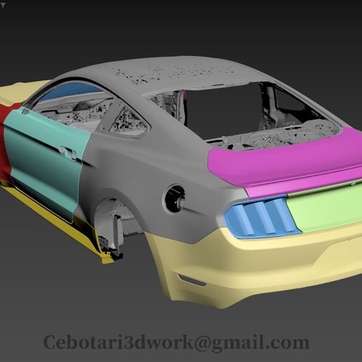 🐎 Mustang 3d scan・ 3D File for 3D printing・Cults