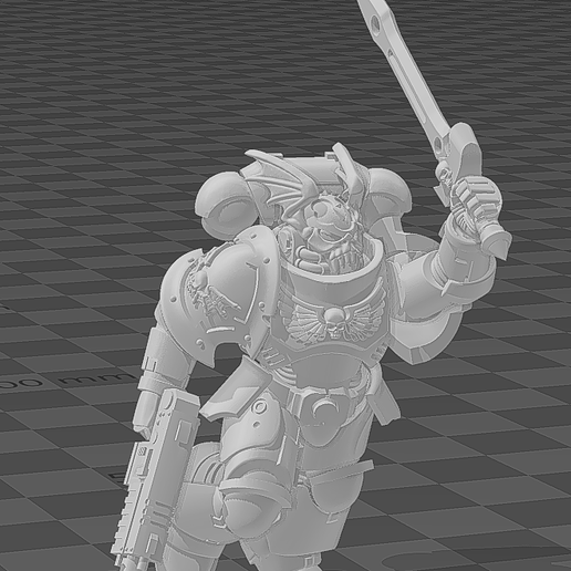 🎲 Loyalist Night Lords Pack 5 Proxy Assault Intercessors・Free 3D File for 3D printing・Cults