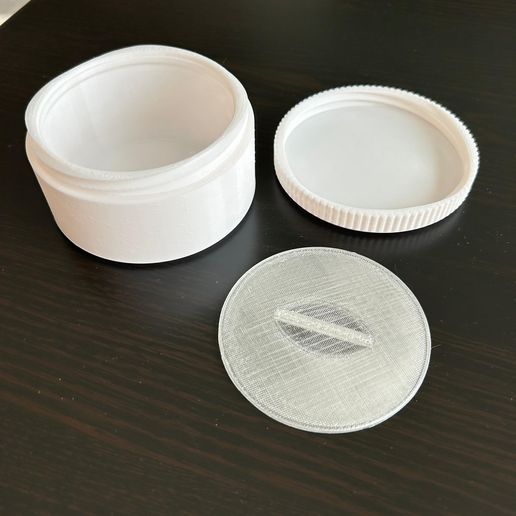 🦷 Cream/Ointment container・Free STL File for ・Cults