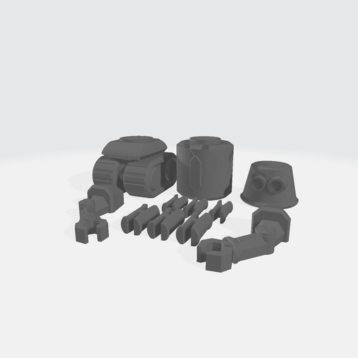 STL file Buckethead Robot Nation 🤖 (3MF)・3D print object to download・Cults