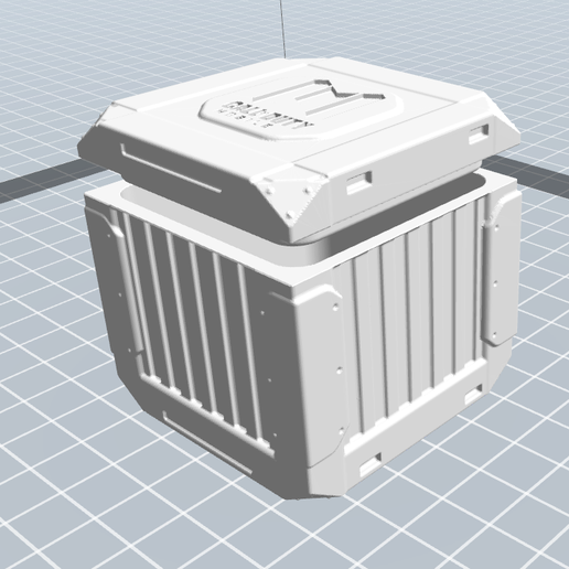 STL file COD mobile airdrop crate box 📦 ・3D printer model to download・Cults