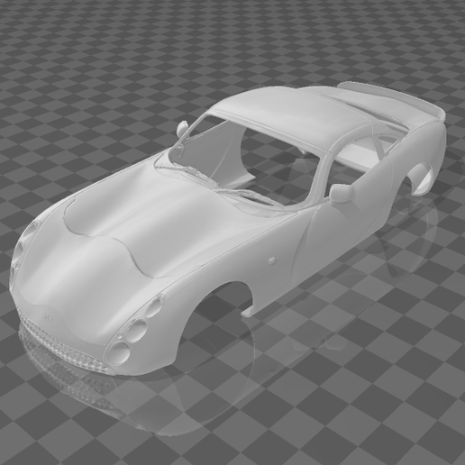 🐚 TVR Tuscan S 2006 Shell Body - Divided Parts for Easy Printing・ STL ...