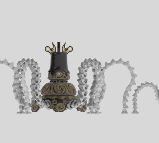 🆓 FREE BOTW Ancient Guardian Mini Bonus set 1・Free STL File for ・Cults