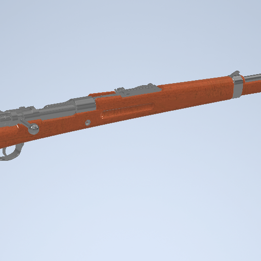 3D 文件 mauser model 1912 rifle based rubber band bolt action toy gun 🔩 ...