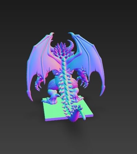 👹 Ruling Terror - Winged Demon Lord 3D Print Model・ STL File for 3D ...