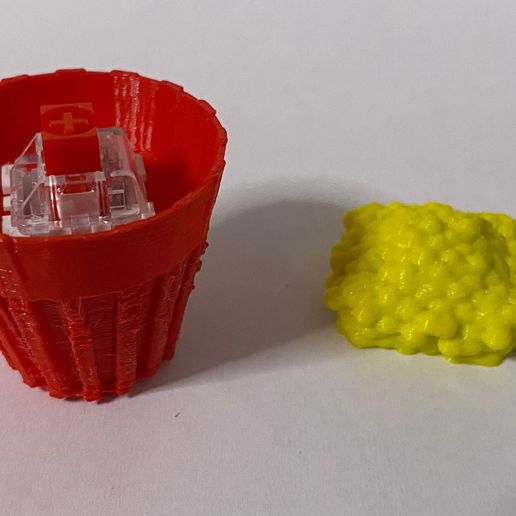 🍿 Popcorn bucket clicker.・Free STL File for 3D printing・Cults