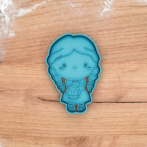 STL file Dorothy cookie cutter from Wizard of Oz 🍪 ・3D printing idea to ...