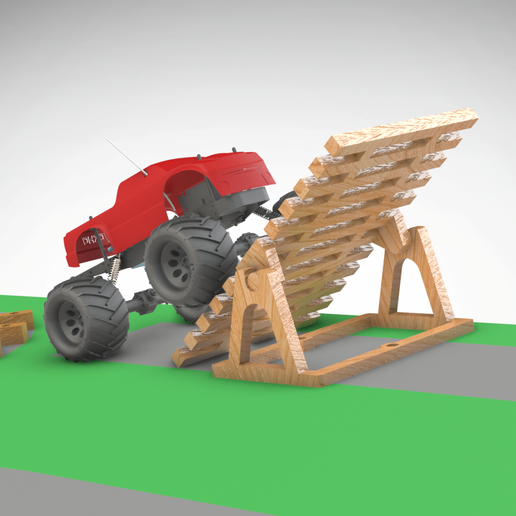 🚗 Mini Crawler Course Track・ STL File for 3D printing・Cults