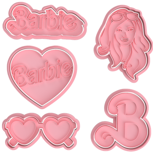 STL file BARBIE CUTTER FOR COOKIES AND FONDANT 🍪 ・Design to download ...