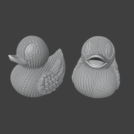 🦆 knitted Duck-USA stl 3mf・ STL File for 3D printing・Cults