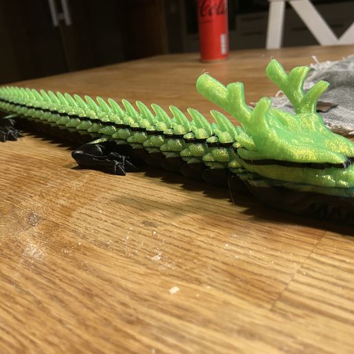 3D printer Articulated Dragon • made with Prusa mk3s・Cults
