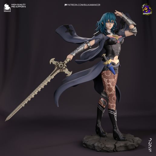 🔥 Byleth | Fire Emblem | 232mm・ 3D File for ・Cults
