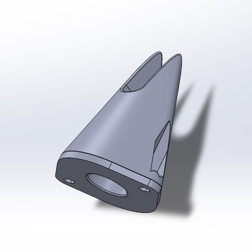 ️ Aircraft Tail Light Beacon Mount・ STL File for ・Cults