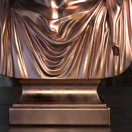 👤 Aristotle Bust Sculpture 3D print model STL File, Printable Bust・ 3D ...