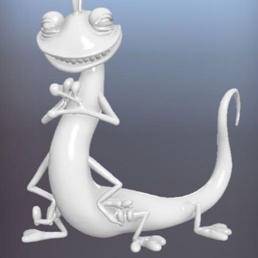 🦎 Humanoid lizard "Randall Boggs"・ OBJ File for 3D printing・Cults