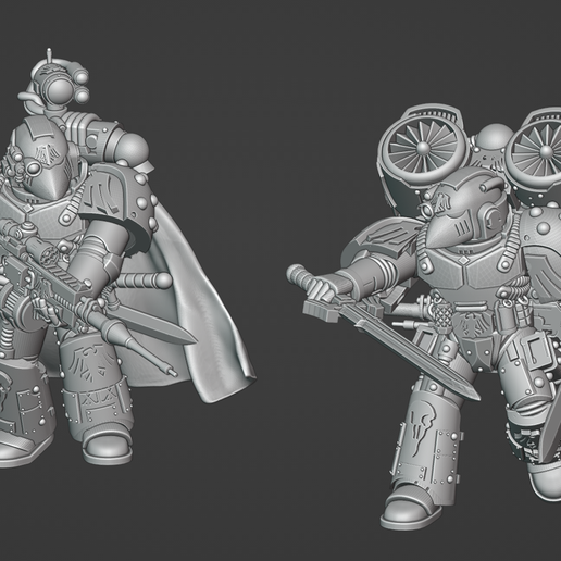 🐦 Nykona Sharrowkyn, legionary of 66th company・Free 3D File for ・Cults