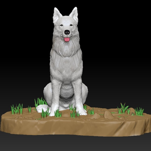 🛷 Siberian Husky Sled Dog Model - Alaska Dog - 3D print・ 3D File for 3D ...