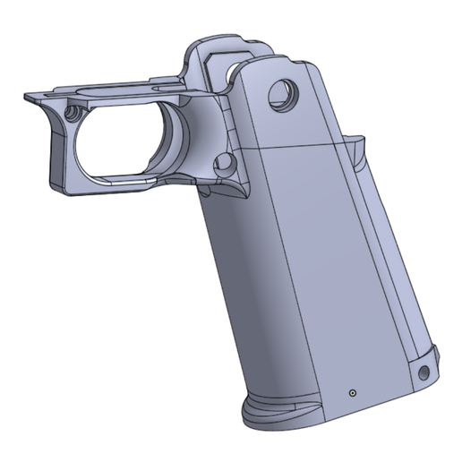 🔫 Hi capa grip・ STL File for 3D printing・Cults