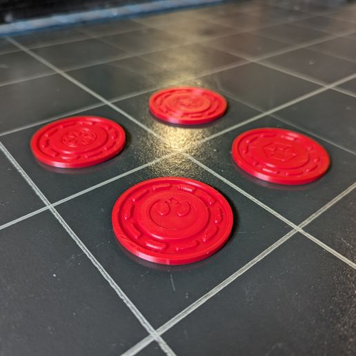 ⭐ Star Wars Legion: POI Point of Interest Token・ STL File for 3D ...