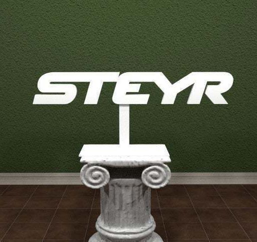 Archivo STL gratis Logotipo de Steyr 🚩 ・Objeto para impresora 3D para ...