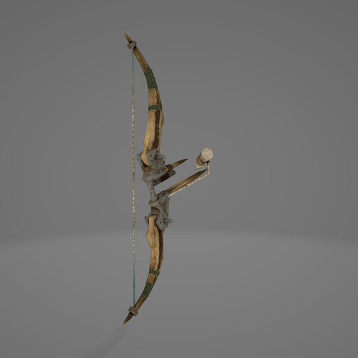 STL file MONSTER HUNTER WORLD NEO HUNTER BOW 👹 (OBJ)・3D print design to ...