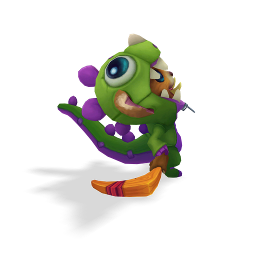 STL file Dino Gnar League of Legends 3D print model 🦖 ・3D printing idea ...