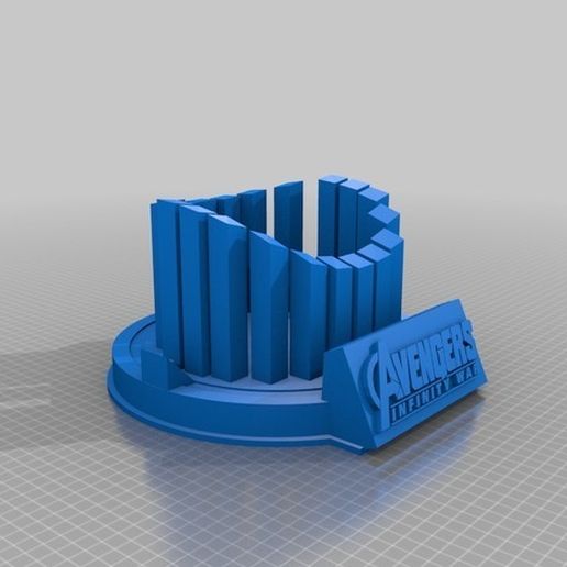 Free 3D file INFINITY GAUNTLET・3D print design to download・Cults