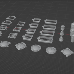 Greeble best 3D printing models・103 designs to download・Cults