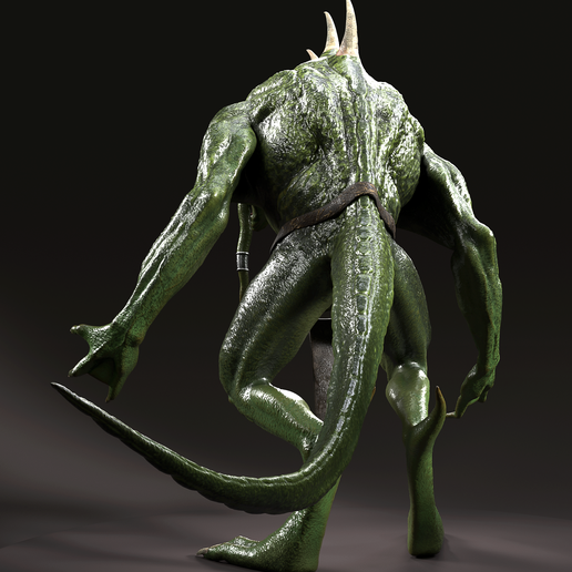 👹 Dagon The Witcher Role Playing Miniature・ STL File for 3D printing・Cults