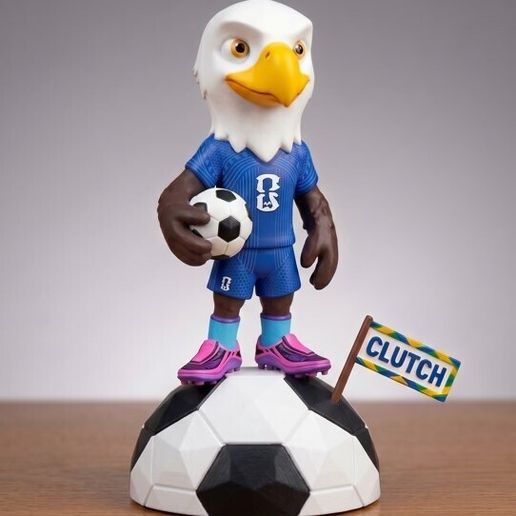 🗺️ Clutch Mascot 2026 World Cup 3D Print Model - High-Quality STL ...