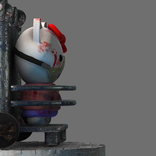 👋 Hello Hannibal Kitty Diorama 3D print model・ 3D File for ・Cults