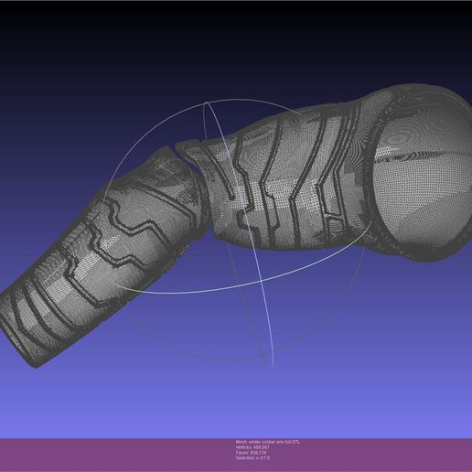 🫡 Marvel Winter Soldier Arm・ STL File for 3D printing・Cults
