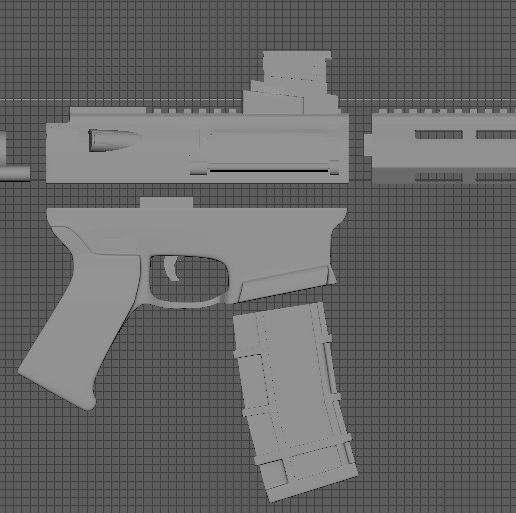 🔫 Rupee Nikke Gun・ STL File for ・Cults