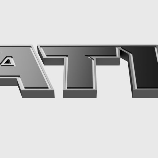 STL file Atlanta Falcons FC 2nd logo 🥈 (OBJ and DWG)・3D printer design ...