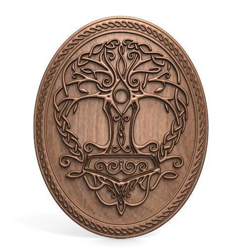 Archivo STL Tree of life 2 CNC 🌳 ・Plan de impresión en 3D para ...