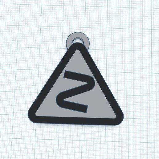 STL file Bend symbol - TOP keychain 🔝 ・3D printable design to download ...